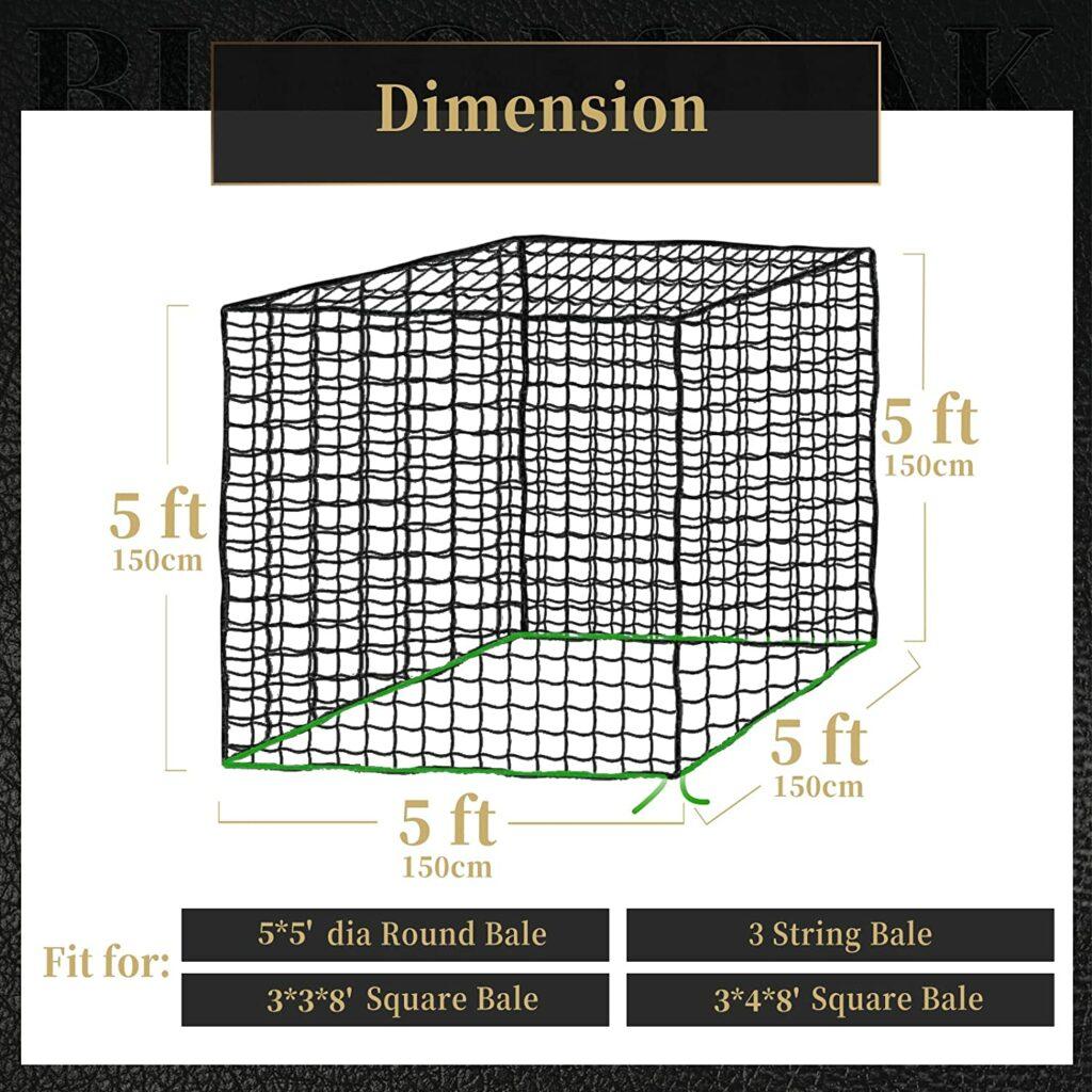 Round Bale Hay Net | Large Hay Bales | SFN